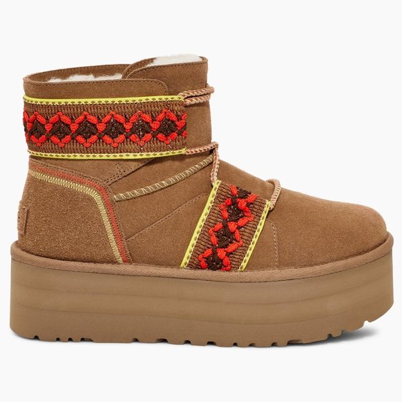 UGG | Shoes | Ugg Womens Classic Mini Ii Braid Platform Boot | Poshmark